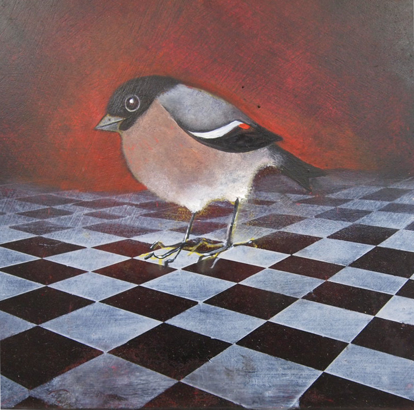 Johan Petterson, portra╠êtt av herre 20×20 cm – Fabriken
